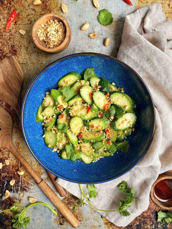 Salade de concombres façon asiatique | Cultures Gen V