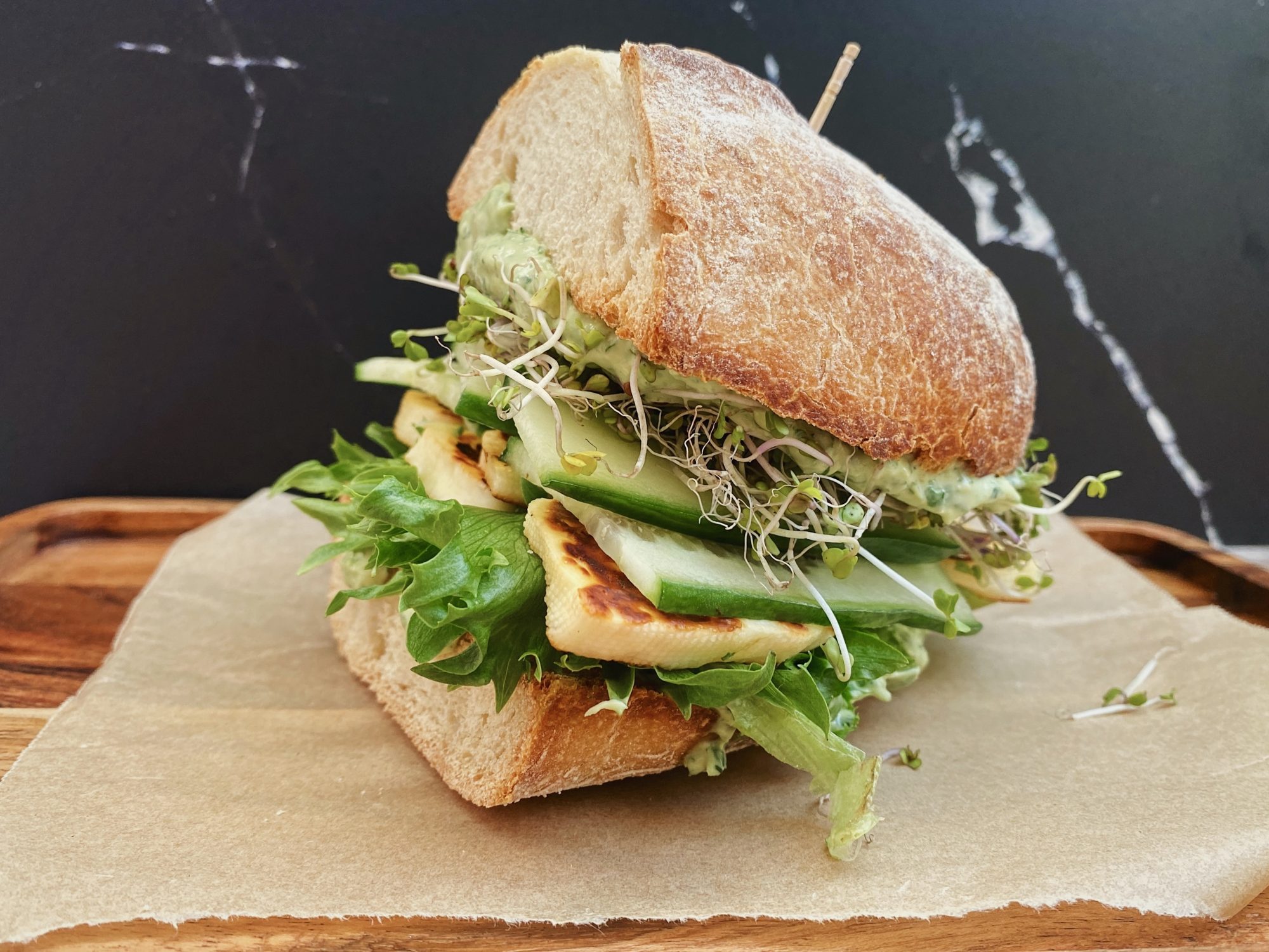 Green goddess sandiwch | Cultures Gen V