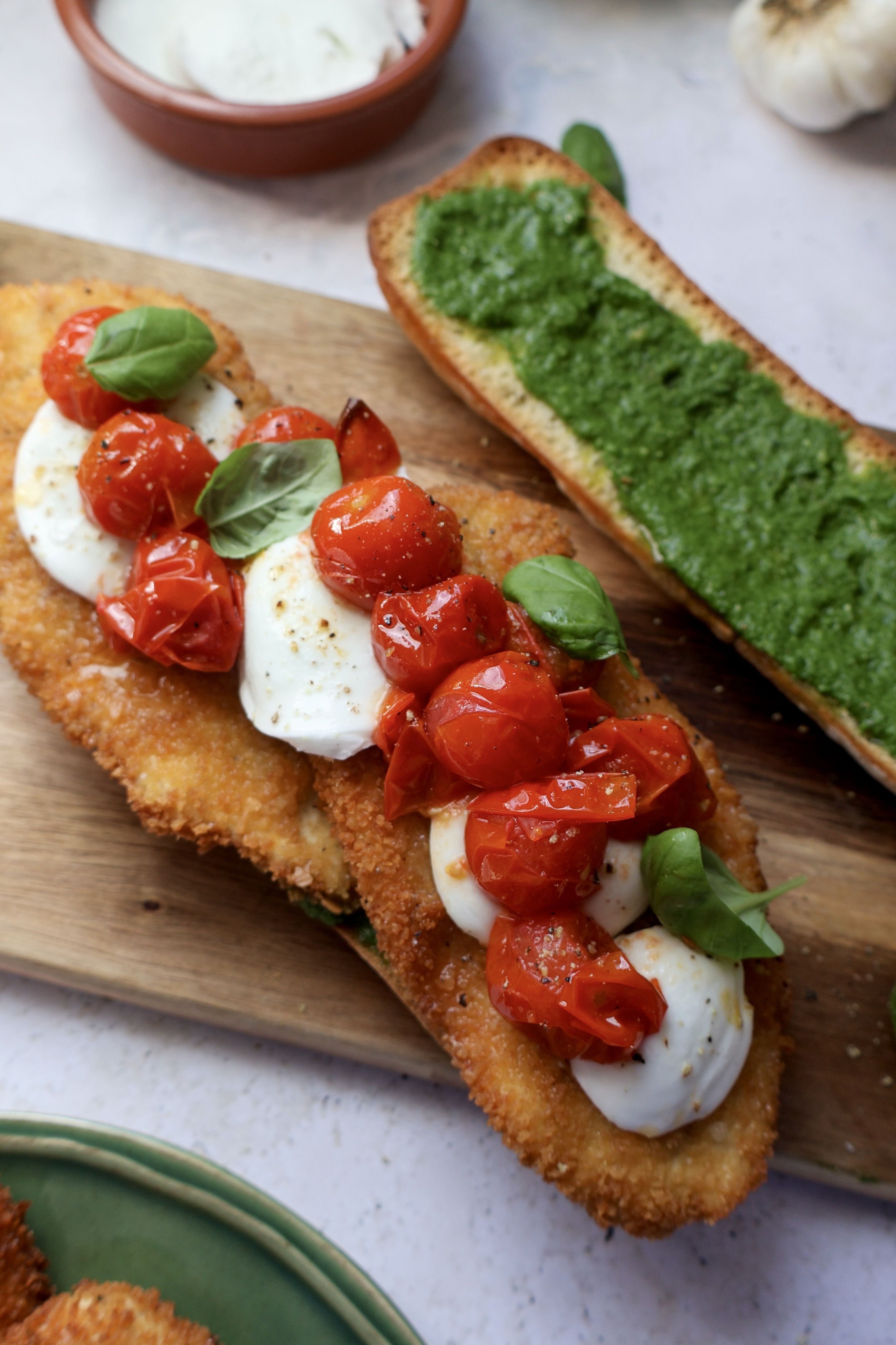 Crispy Chicken Caprese Sandwich | Cultures Gen V