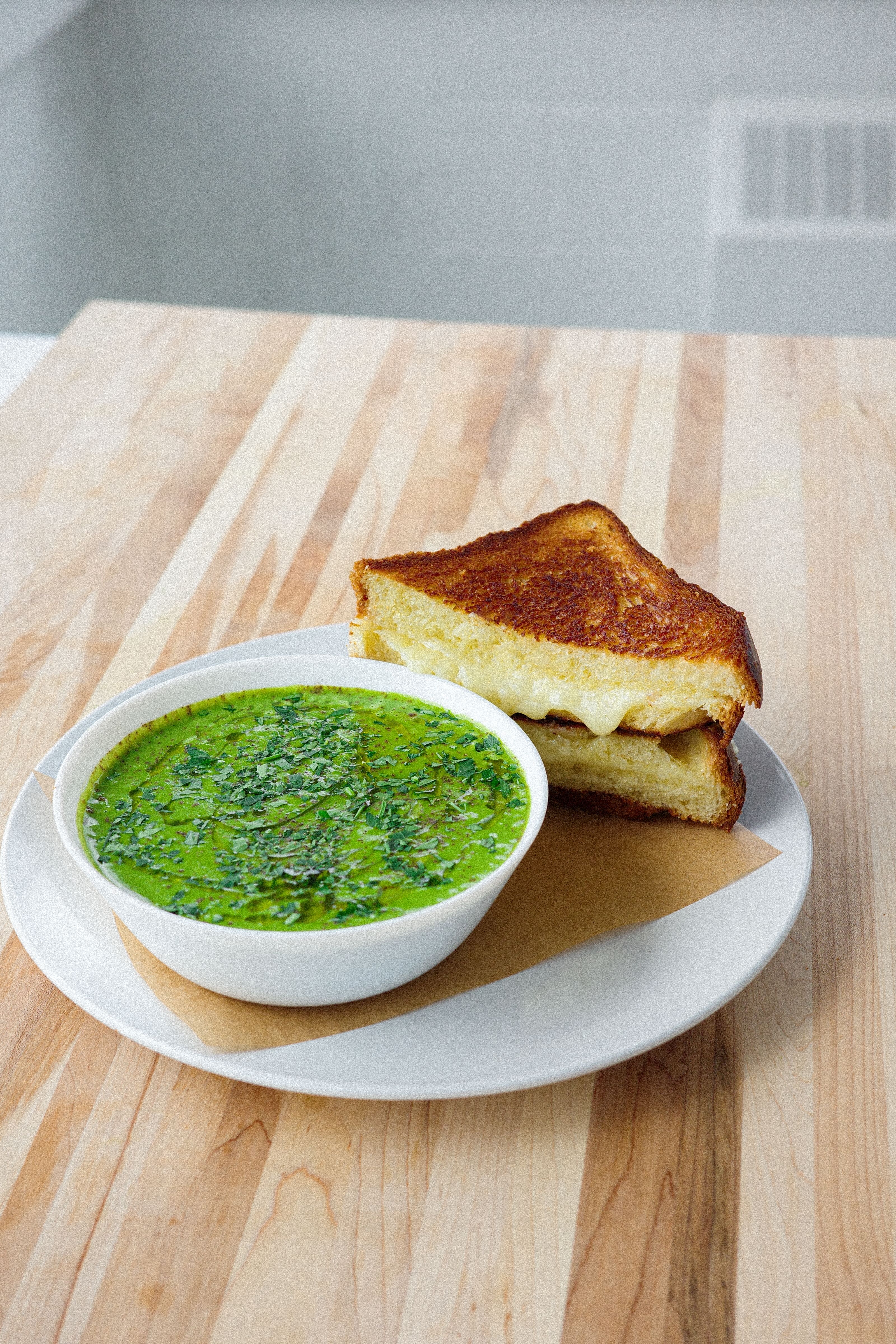 Potage de laitue Boston de chef Camilo | Cultures Gen V